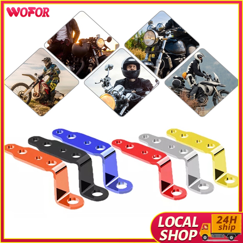 Universal Rearview Mirror Bracket Headlight Bracket Motorcycle ...