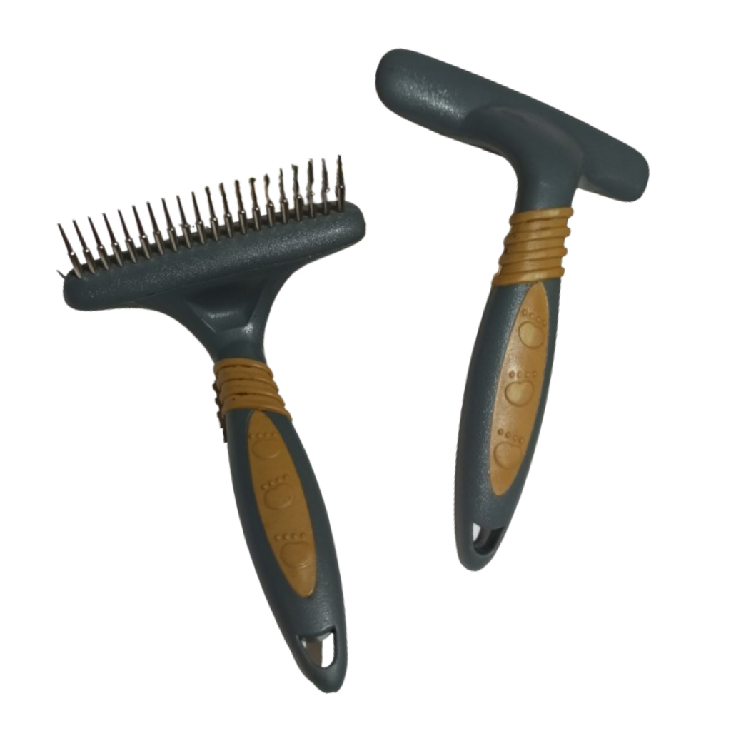 Pet Dog Short Long Thi Hair Fur Shedding Remove Cat Groom Rake Brush ...