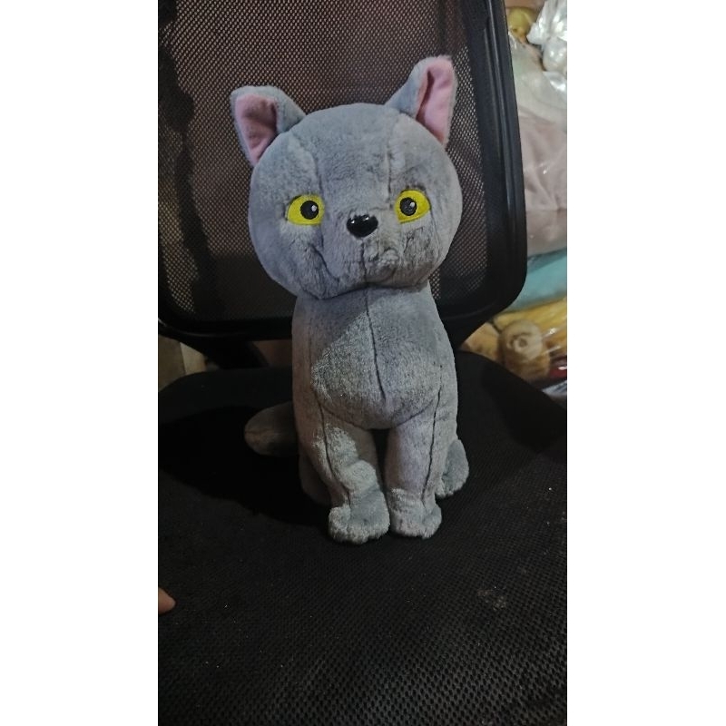 Mary and the Witch Flower Gray Gib Cat Plush | Shopee Philippines