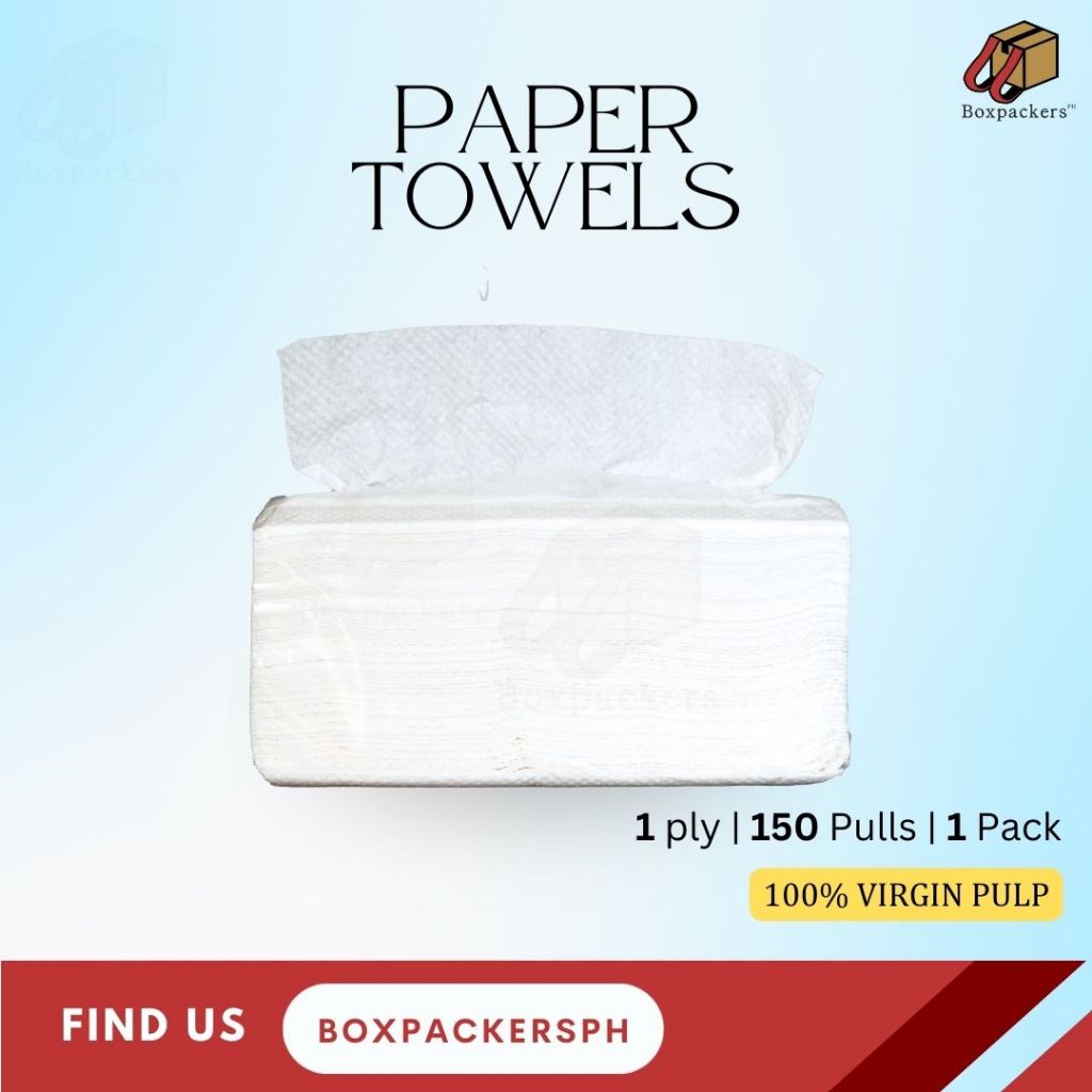 Interfolded Paper Towel Tissue IPT BOXPACKERS PH 1ply 150 sheets ...