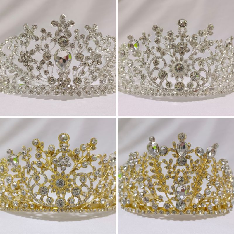 elagant crown, 3inches, debut crown, wedding crown, sagala crown ...