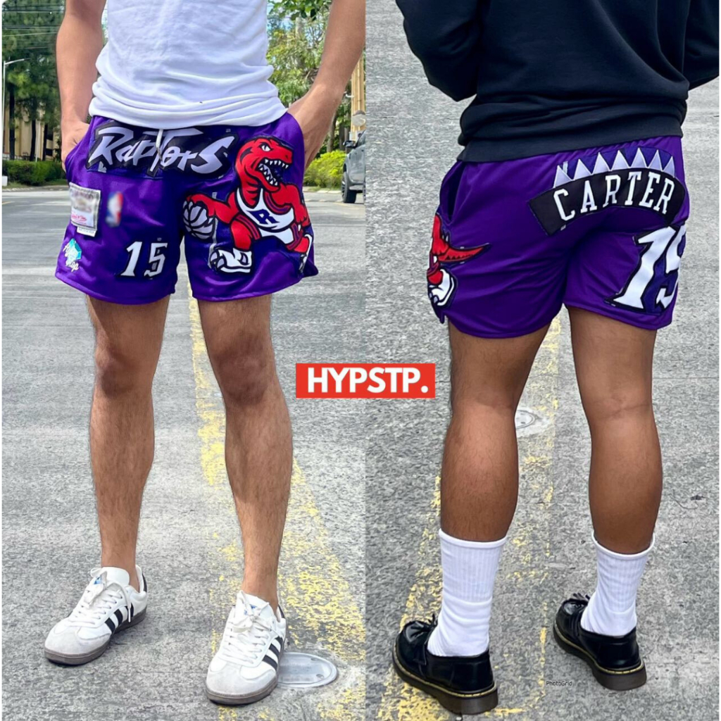Toronto Raptors Carter Custom Mesh Short | Shopee Philippines