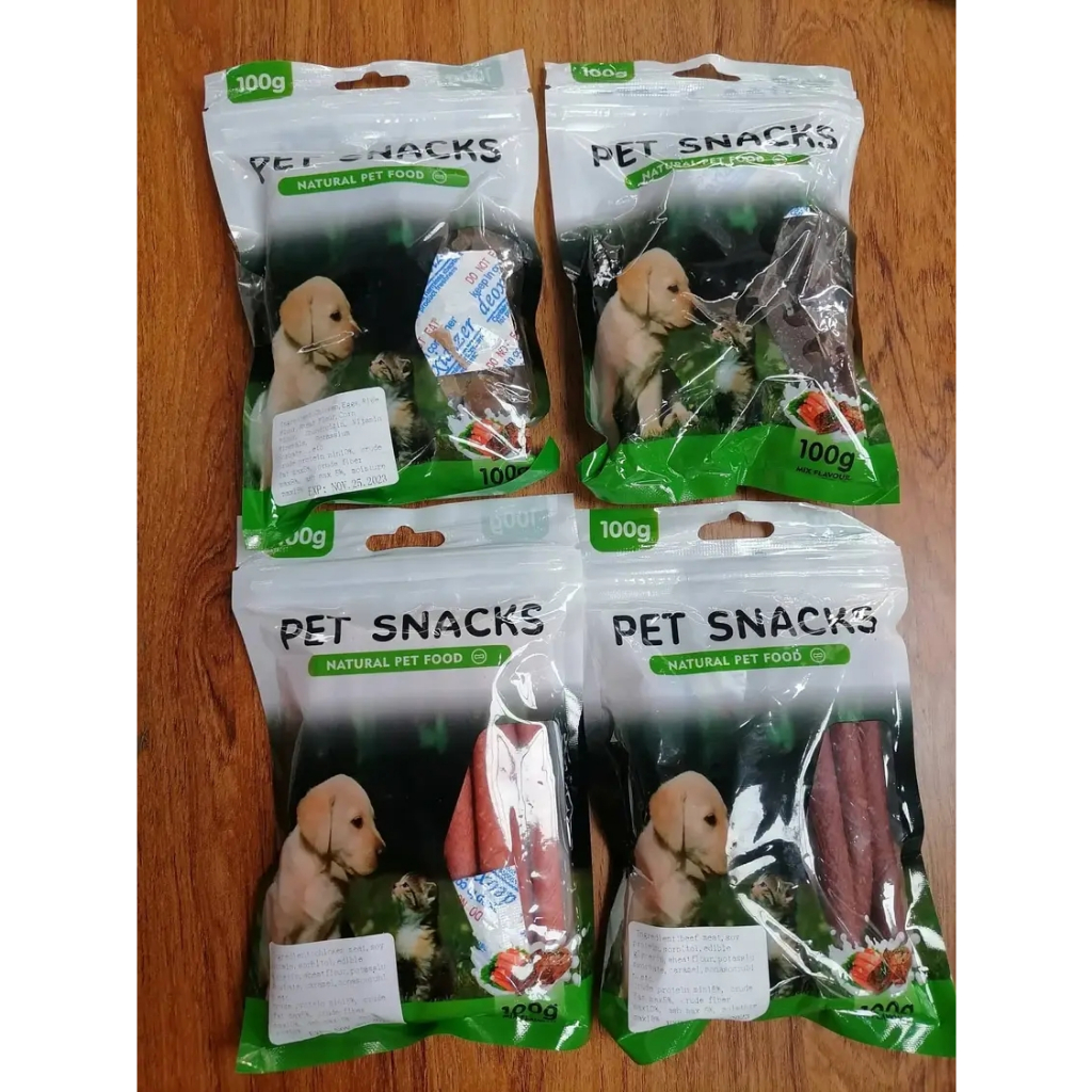 Pet Snack Pet Treats Dog Treats Beef Cube Beef Stick Dog Snack | Shopee ...