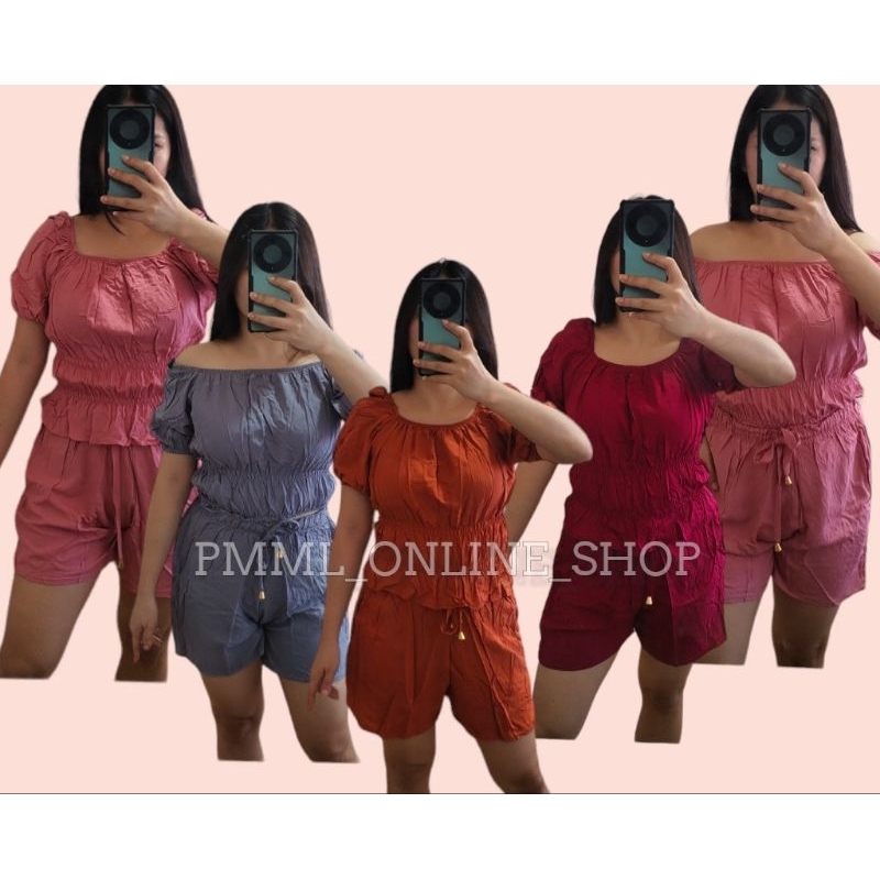 Emily Terno Short challis | Shopee Philippines