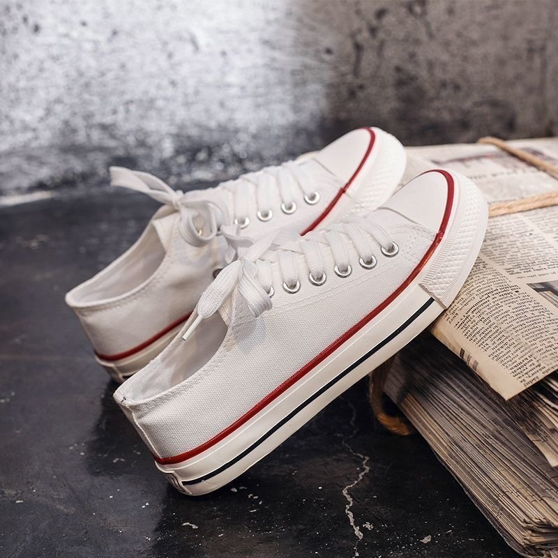 Fashion Classic plain all star style sneakers lowcut for men shoes ...