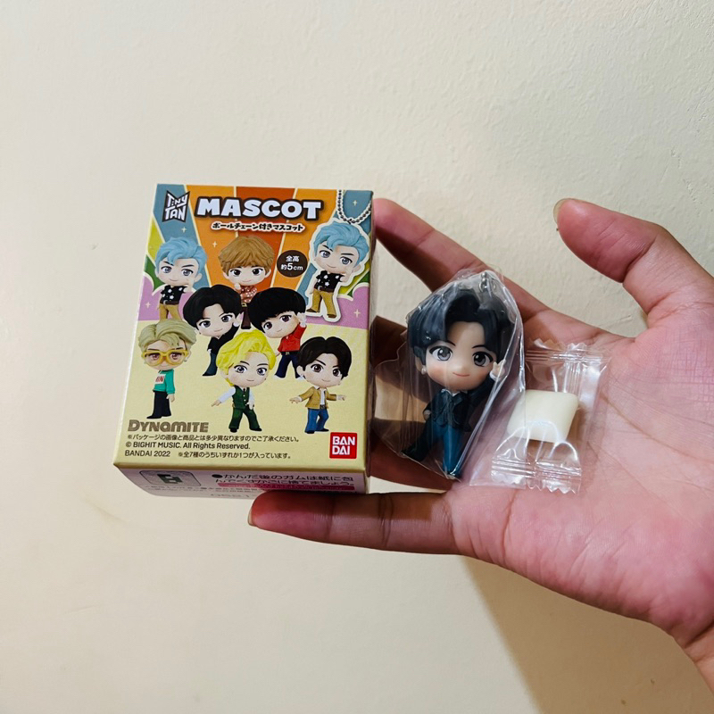 BANDAI BTS TINYTAN SHOKUGAN CANDY MASCOT SUGA KEYCHAIN (Authentic ...