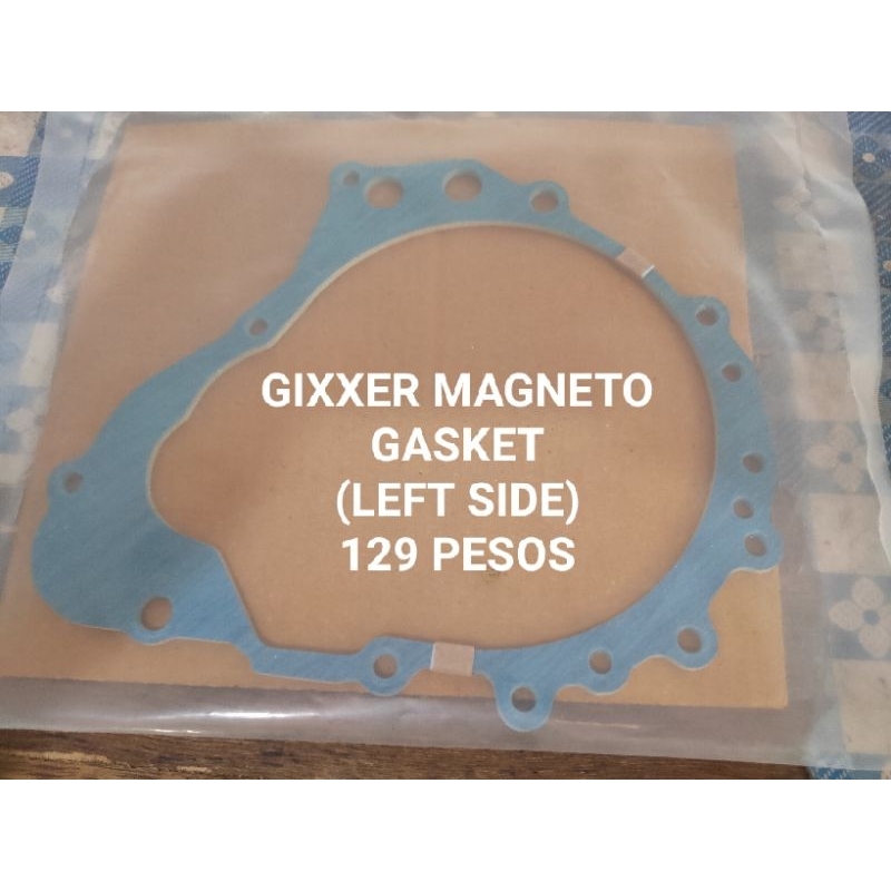 GIXXER MAGNETO GASKET LEFT CRANK CASE GASKET (GENUINE) | Shopee Philippines