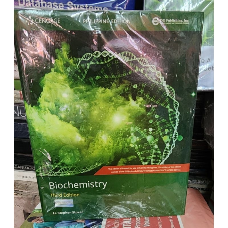 Biochemistry 3rd edition by Stocker Original Copy | Shopee Philippines