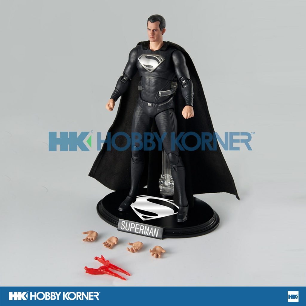 (IN STOCK) FONDJOY DC1012 1/9 Scale Justice League: Black Suit Superman ...