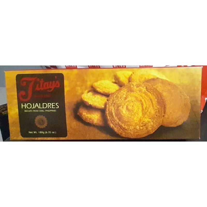 Titay's Hojaldres(Biscuits from cebu Philippines)180g | Shopee Philippines