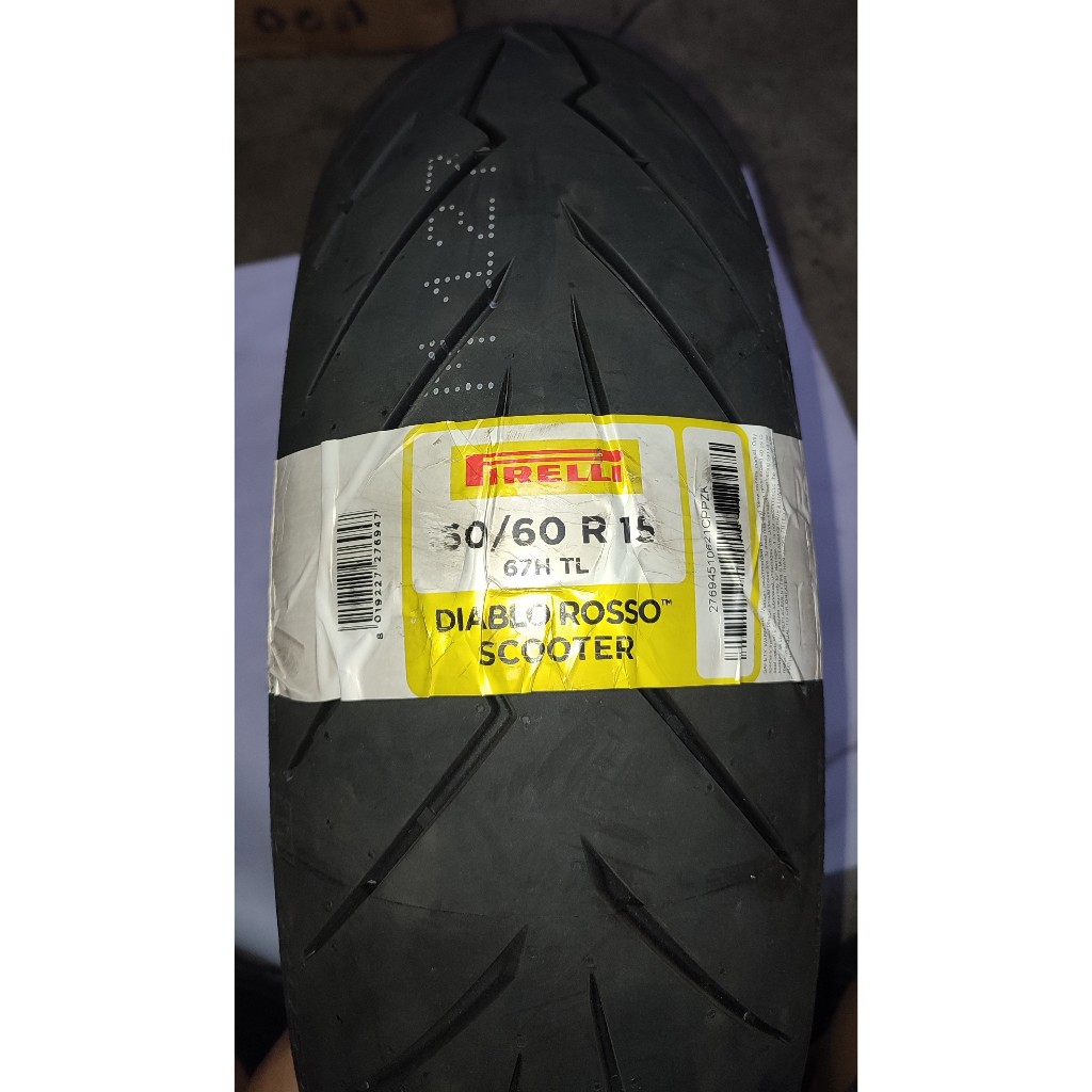 Pirelli Diablo Rosso Rear Tire 160/60-15 for Kymco Ak500 | Yamaha Tmax ...