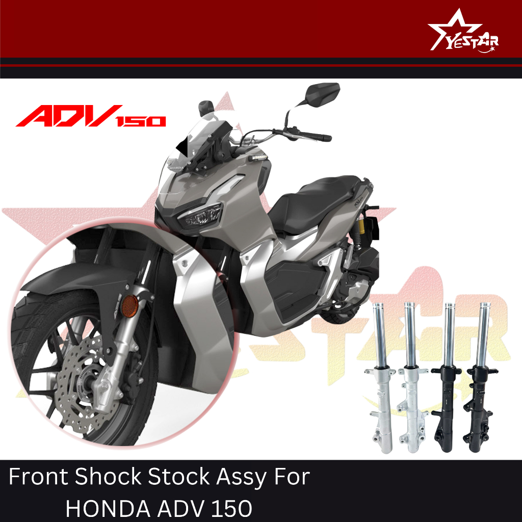 Yestar PH Honda ADV 150 Front Shock Stock Assy Motorcycle Accesories ...