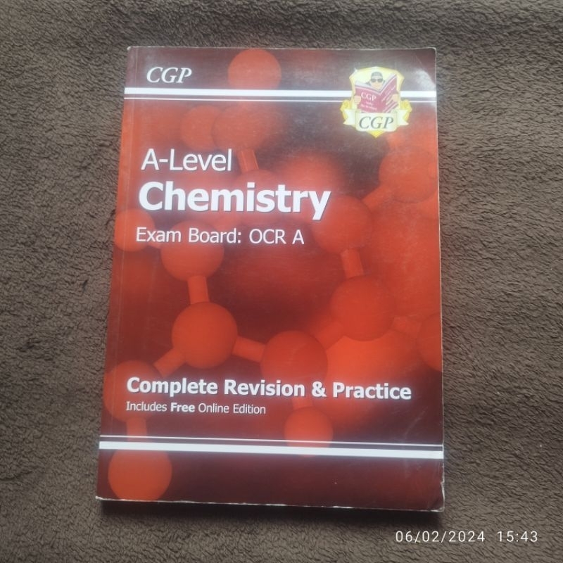 A-Level Chemistry Exam Board: OCR A | Shopee Philippines