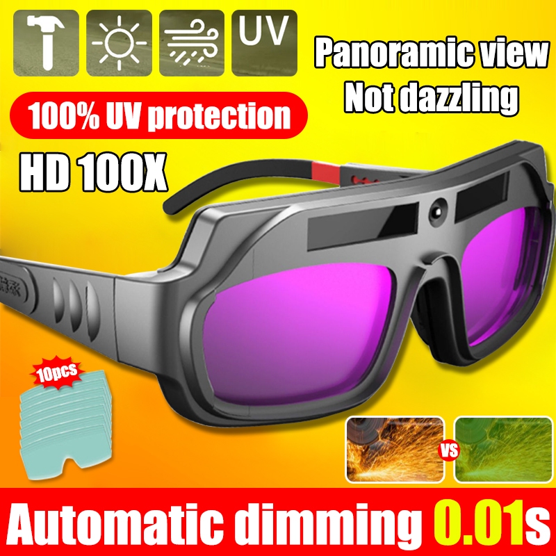 solar welding mask welding goggles auto darkening welding glasses eye ...