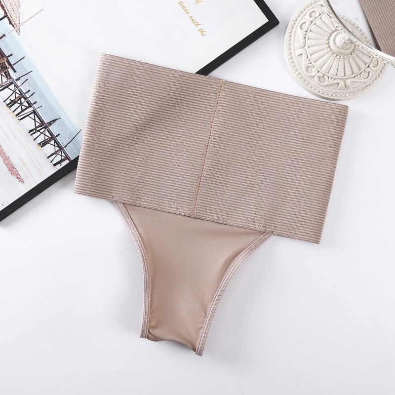PinSan Women high waist bikini Thin tummy control Girdle Panty ...