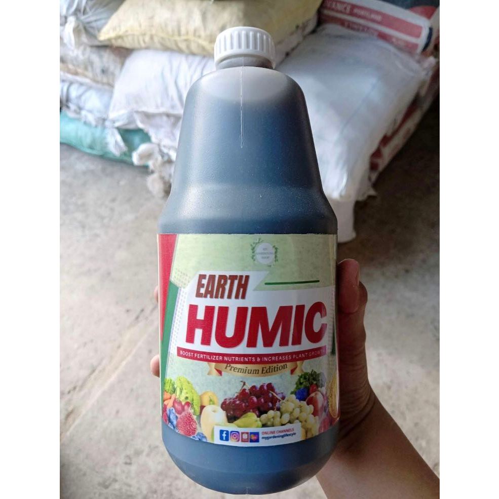 Earth Humic Water Plant Food and Growth Promoter 1 Liter - Ready to Use ...