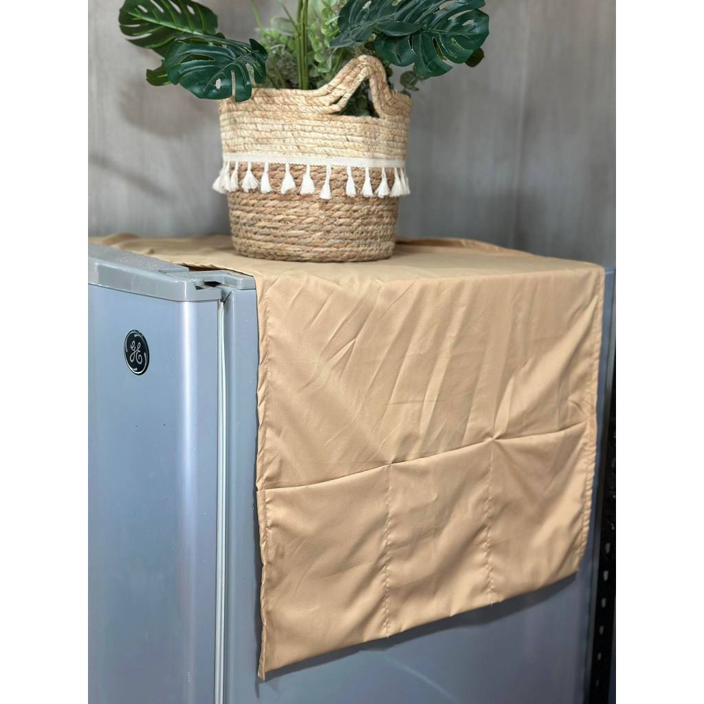 Ref Cover - Plain (Refrigerator Dust Cover) with Pockets - Semi ...