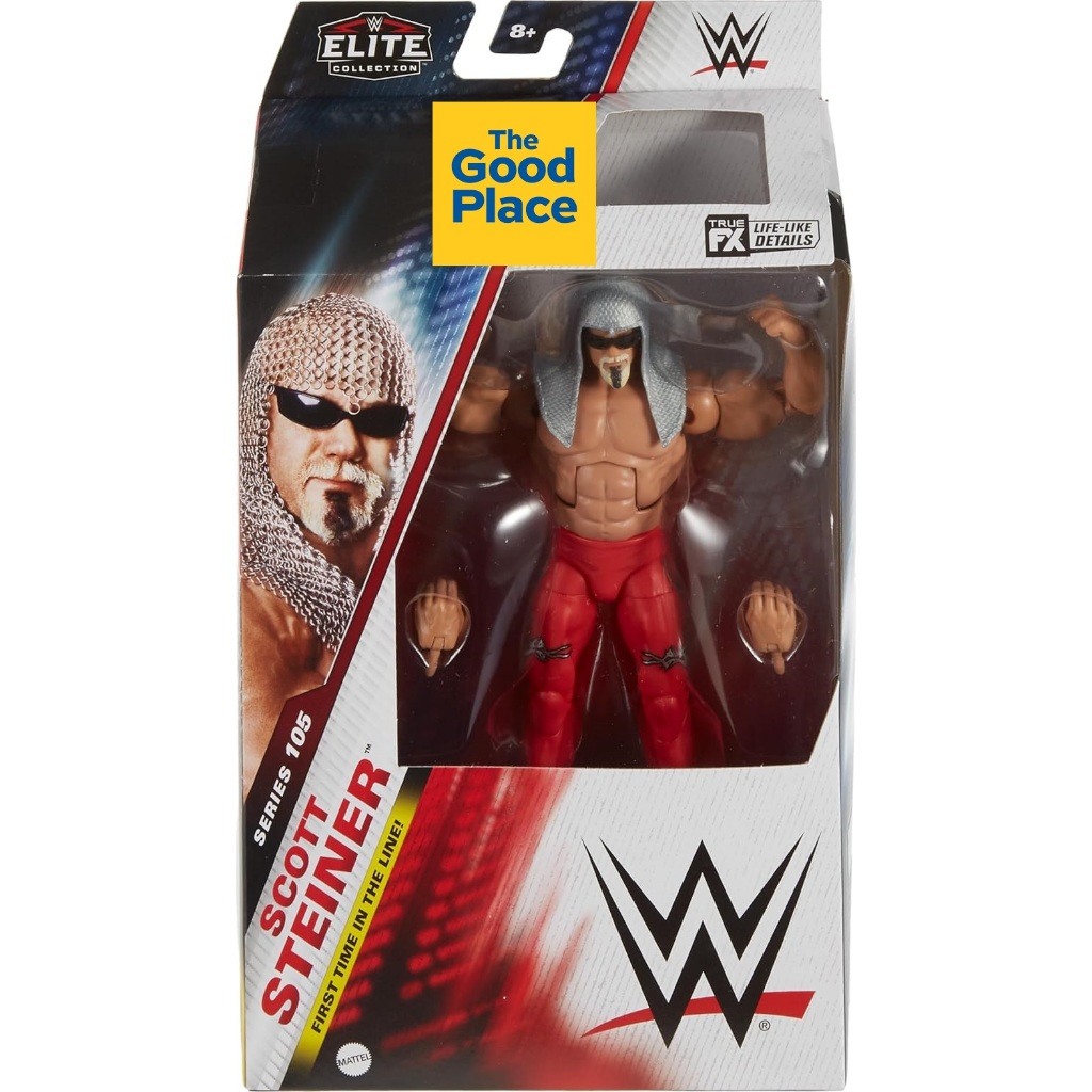 MATTEL WWE Elite Collection Series 105 Big Poppa Pump Scott Steiner ...