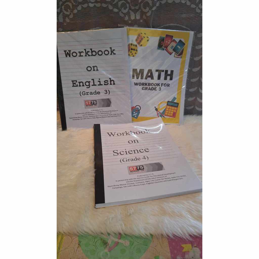 K12 Grade 1 2 3 4 5 6 Workbook Module English Math Science [COLORED ...