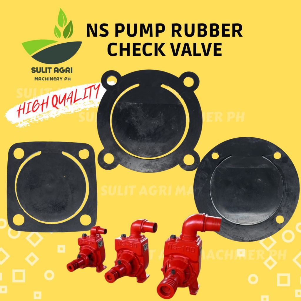 Rubber Check Valve 2" 3" 4" NS50 NS80 NS100 Waterpump Gasoline Diesel ...