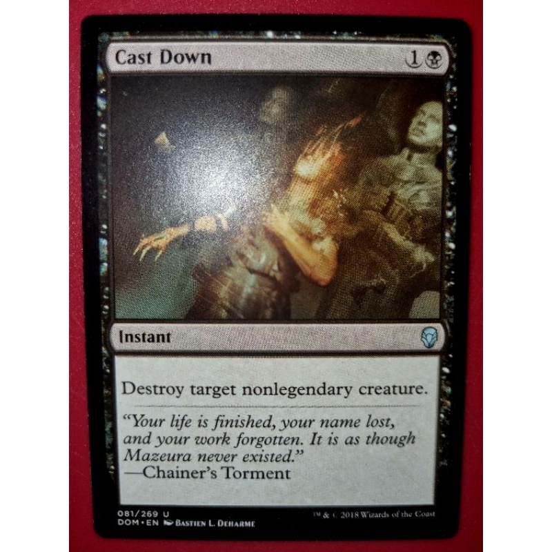 Cast Down DOM/2XM/CMR | Shopee Philippines