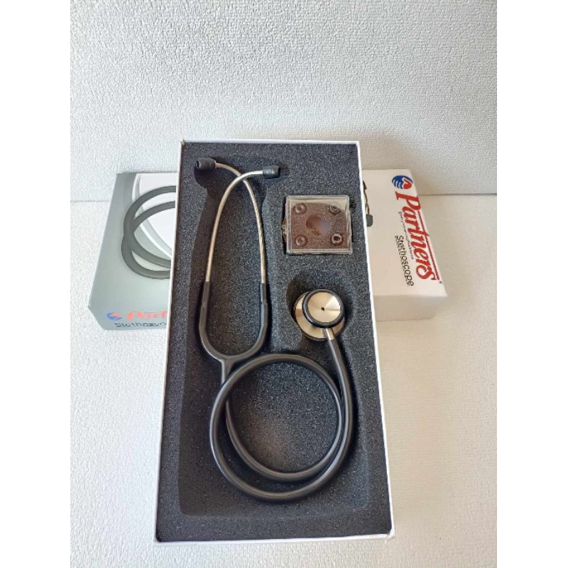 Partners Stethoscope Black Adult | Shopee Philippines