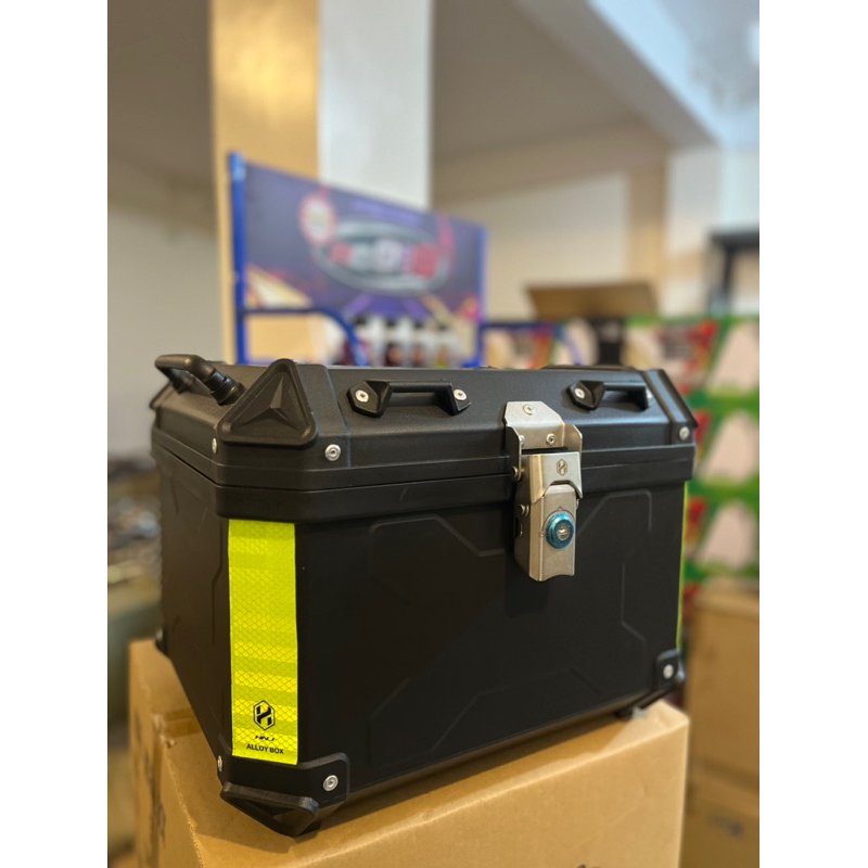 HNJ A01S Top Box 45L With Heavy duty Base Plate Box For Motorcycle ...