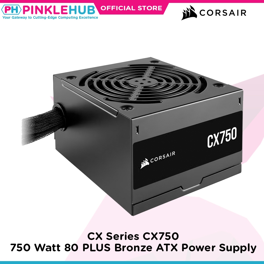 CORSAIR CX Series CX750 – 750 Watt 80 PLUS Bronze ATX Power Supply (CS-CP-9020279-NA) | Shopee ...