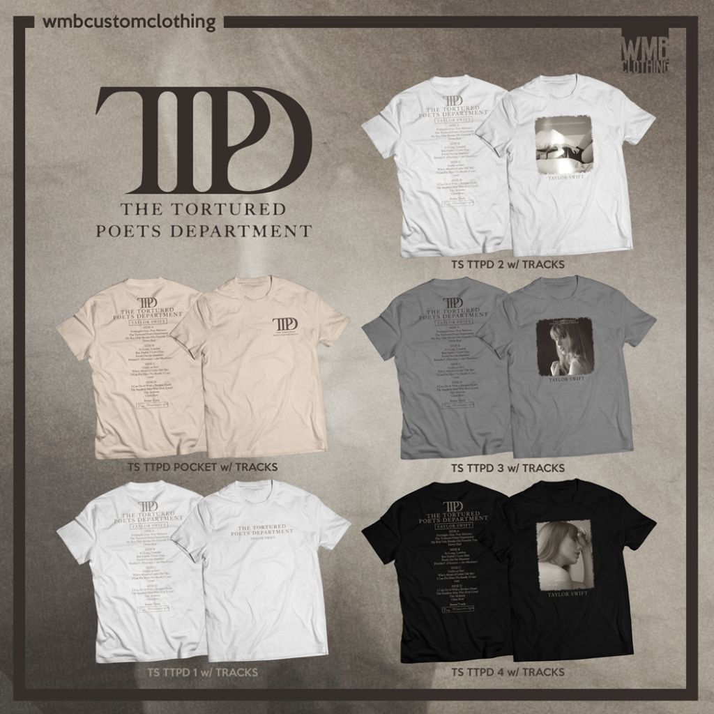 TS The Tortured Poets Department (TTPD) Shirts by WMB Clothing | Shopee ...