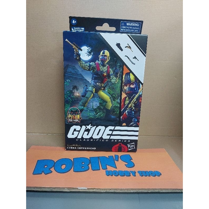 Hasbro GI Joe Classified Python Patrol Cobra Copperhead | Shopee ...