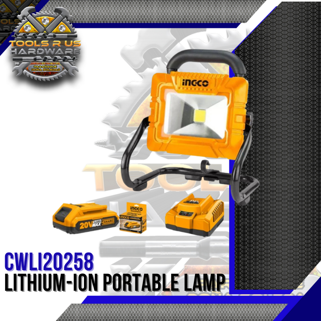 (CWLI20258) INGCO LITHIUM-ION PORTABLE LAMP 20V | POWER TOOLS ...