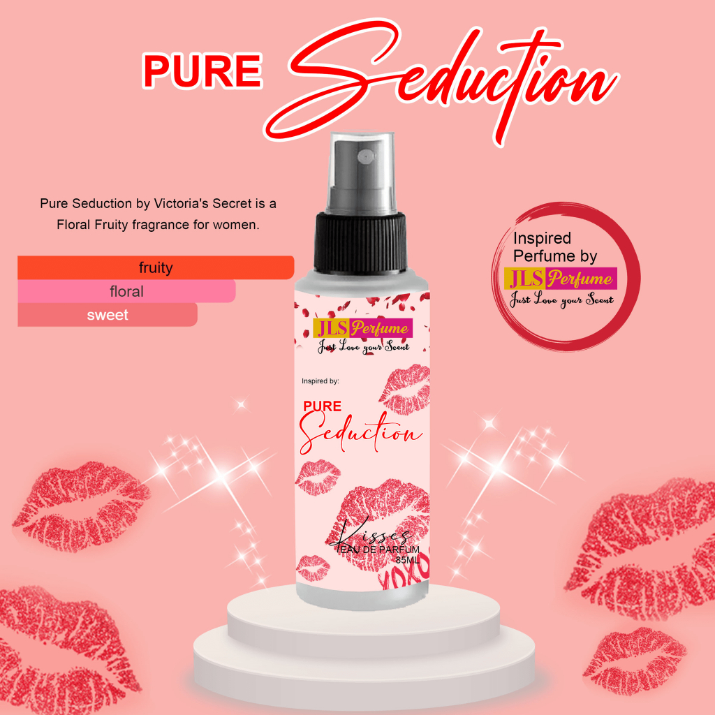 PURE SEDUCTION KISSES Women's Inspired Perfume 25% Oil Based Long ...