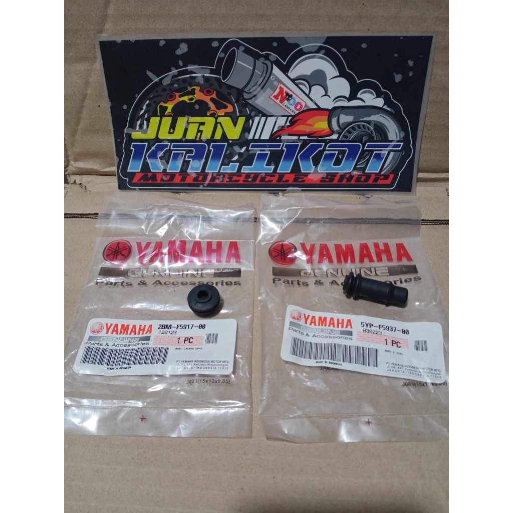 MIO/MIO I 125/SNIPER135/MSI 115/125 YAMAHA GENUINE CALIPER RUBBER BOOTS ...