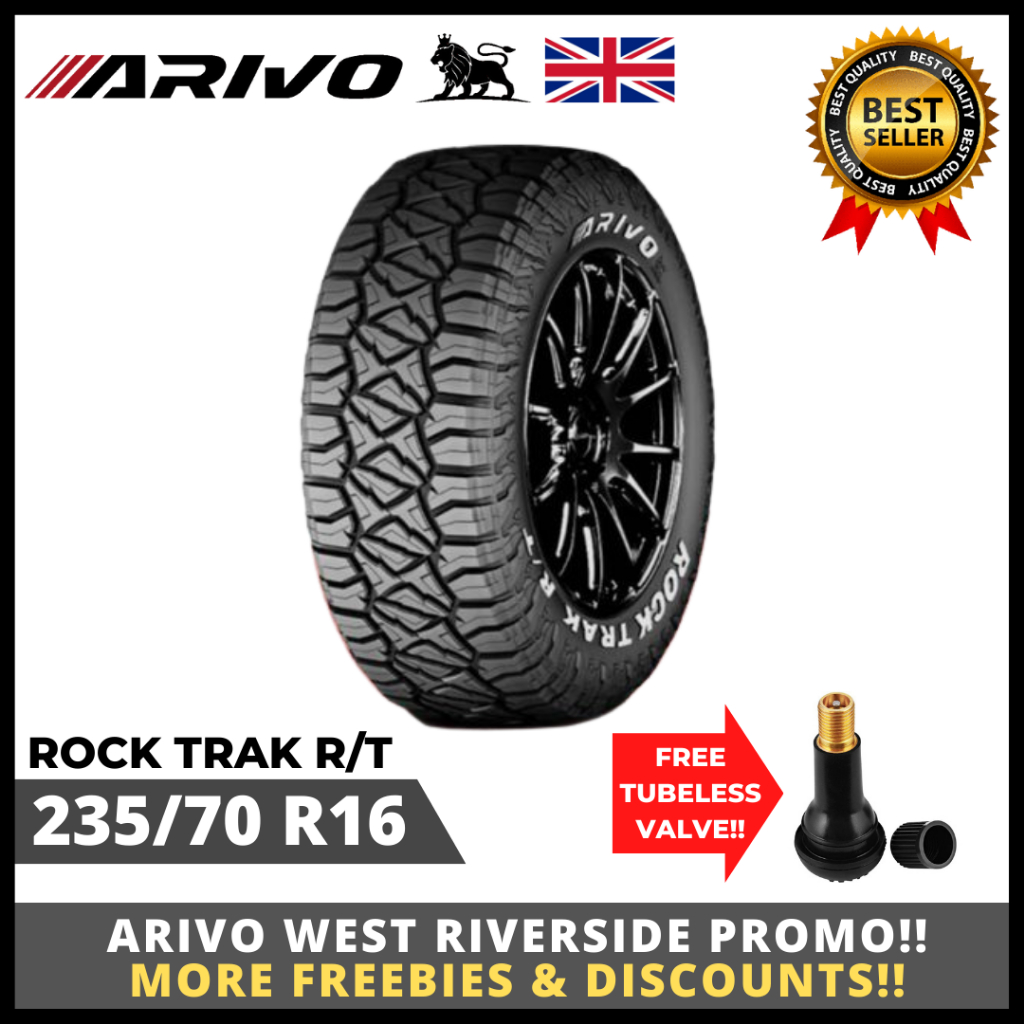 ARIVO Tires 235/70 R16 (ROCK TRAK R/T) | Shopee Philippines