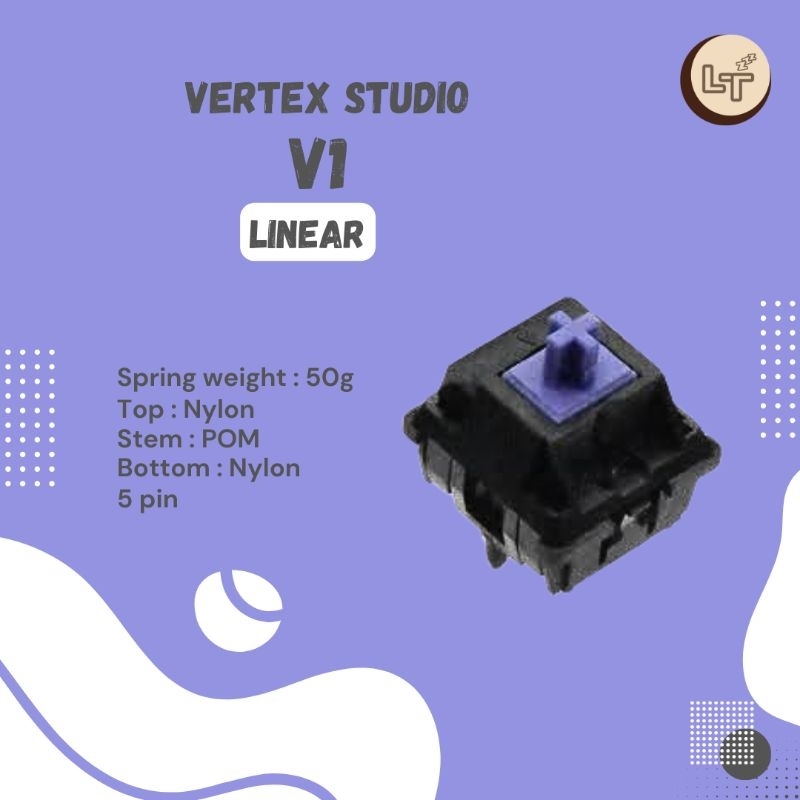Vertex Studio V1 Linear switch (10 pcs per order) | Shopee Philippines