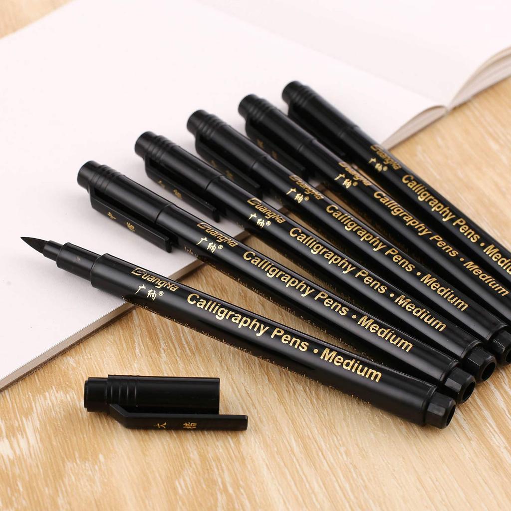 Guangna Calligraphy Pen Set (6pcs ) | Shopee Philippines