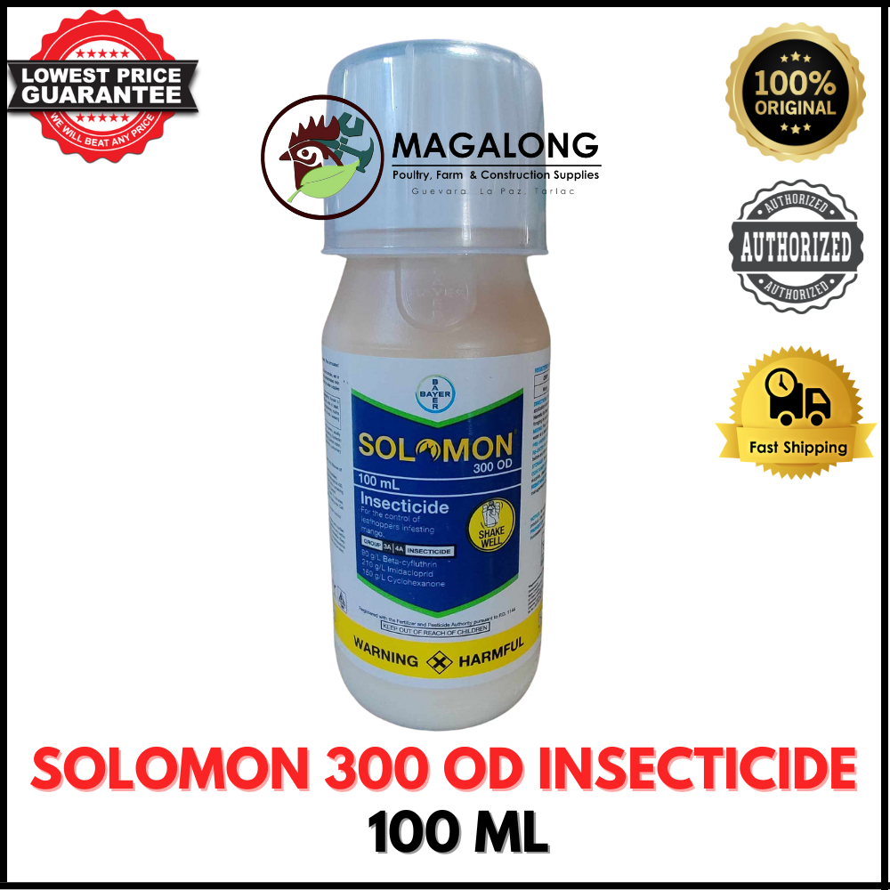 SOLOMON 300 OD INSECTICIDE - BETA-CYFLUTHRIN IMIDACLOPRID - BAYER ...