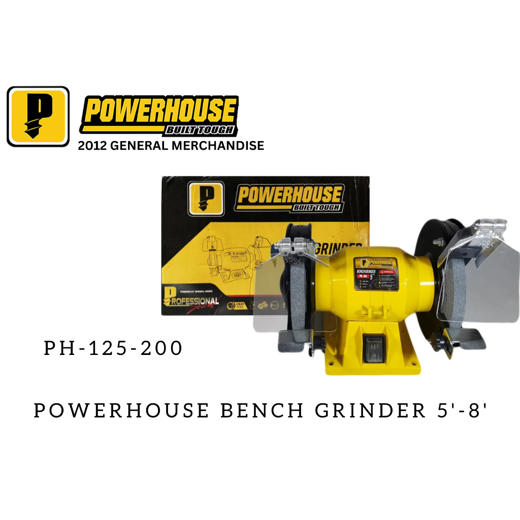 POWERHOUSE Bench Grinder with VARIATION (ASIATOOL) | Shopee Philippines