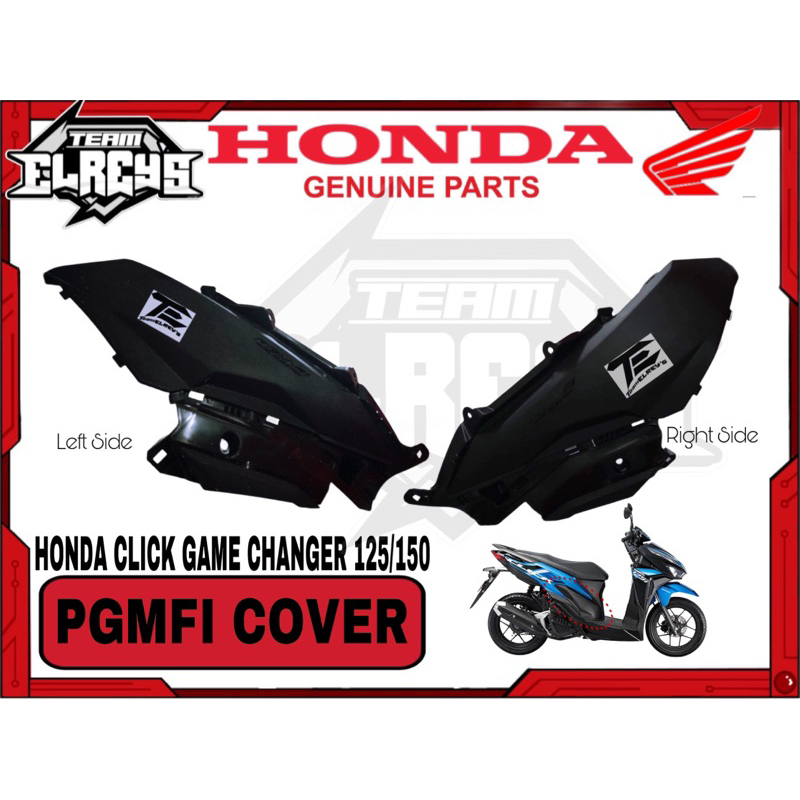 STOCK SIDE ENGINE COVER FOR CLICK GAME CHANGER 125/150 | Shopee Philippines