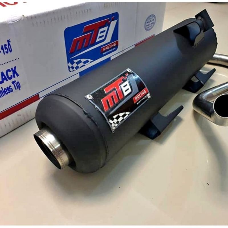 MT8 PIPE STAINLESS TIP CLICK/MIO/M3/BEAT/NMAX/AEROX/PCX (100% ORIGINAL ...