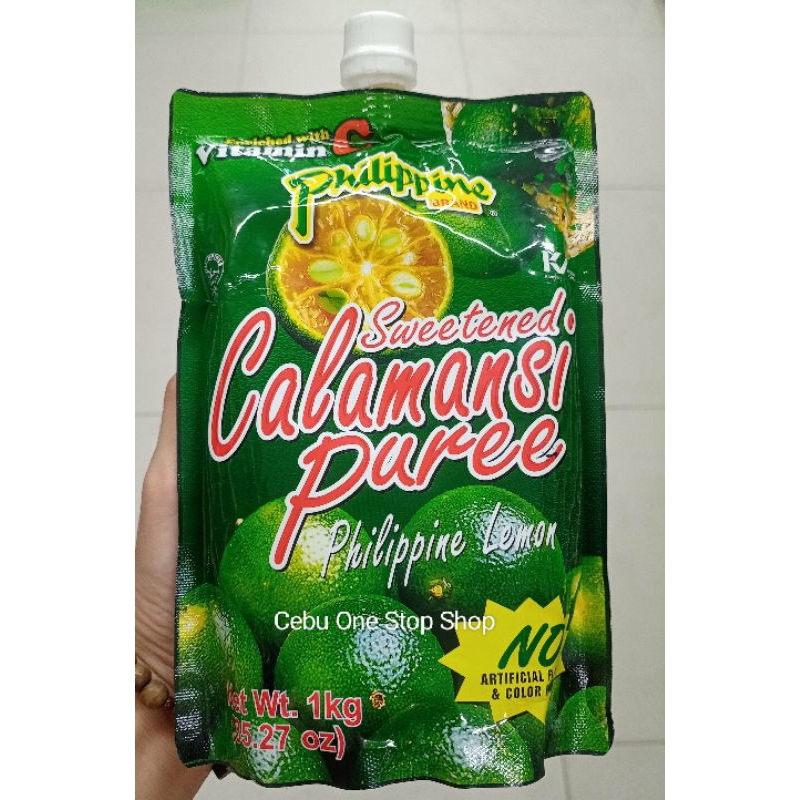 SWEETENED CALAMANSI PUREE - 1 KG | Shopee Philippines