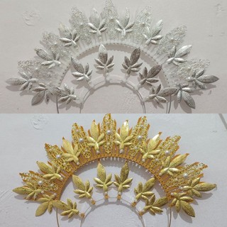 crown headpiece, halo crown, headdress, saint headdress | Shopee ...
