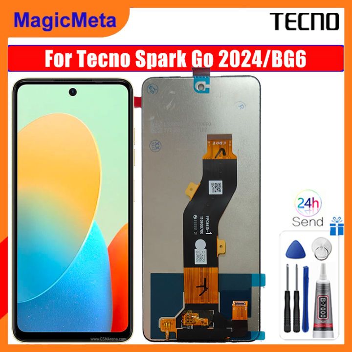 tecno spark go 2024 bg6 lcd touch screen replacement available | Shopee Philippines