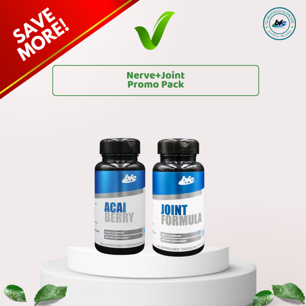Nerve Plus Joint Promo Pack (Health Supplement for Arthritis and Nerve ...