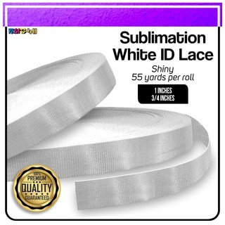 Sublimation ID Lace Lanyard (50 yards per roll) || 1 inch & 3/4 inches ...