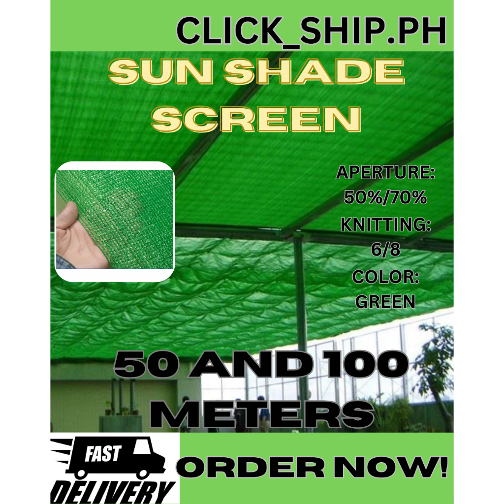 Sunshade Net / Sunshade Screen 50% and 70% Shade / Greenhouse Cover ...