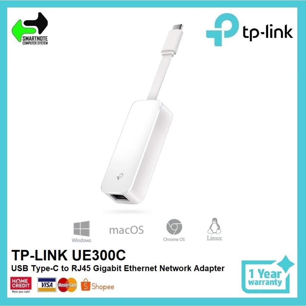 TP-Link UE300C USB Type-C to RJ45 Gigabit Ethernet Network Adapter | TP ...