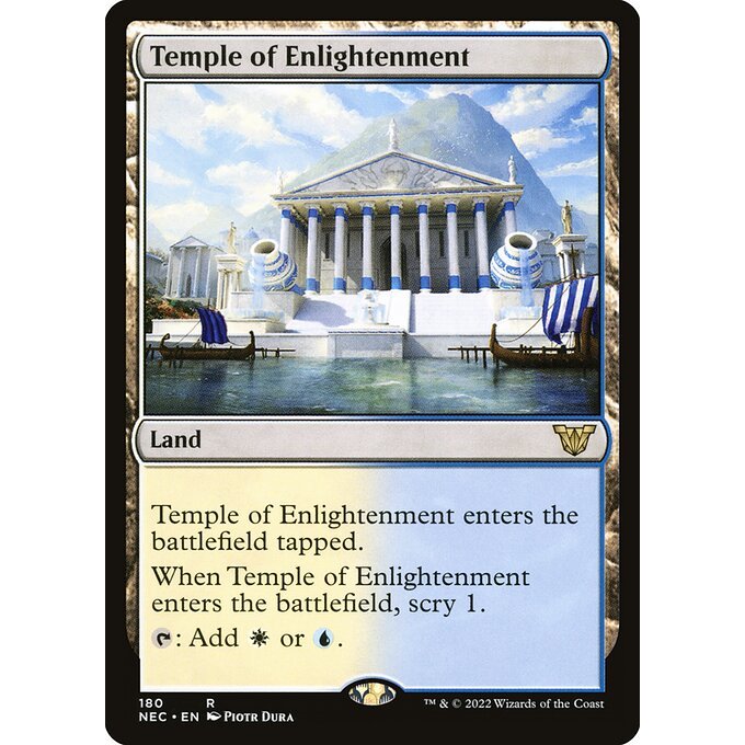 Temple of Enlightenment - White/Blue Land - Rare | Shopee Philippines