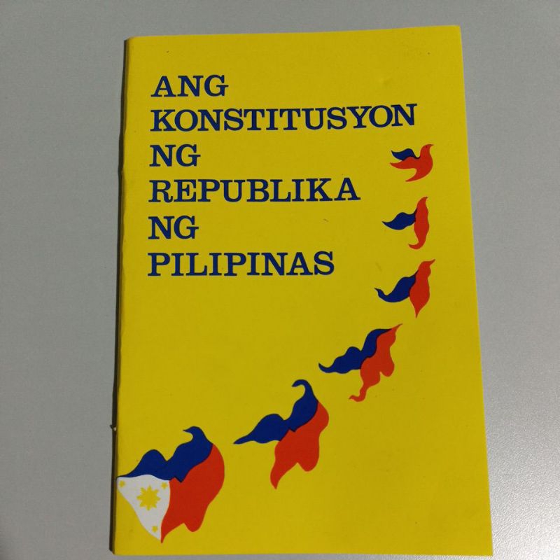 The Constitution of the Republic of the Philippines (Tagalog Version ...