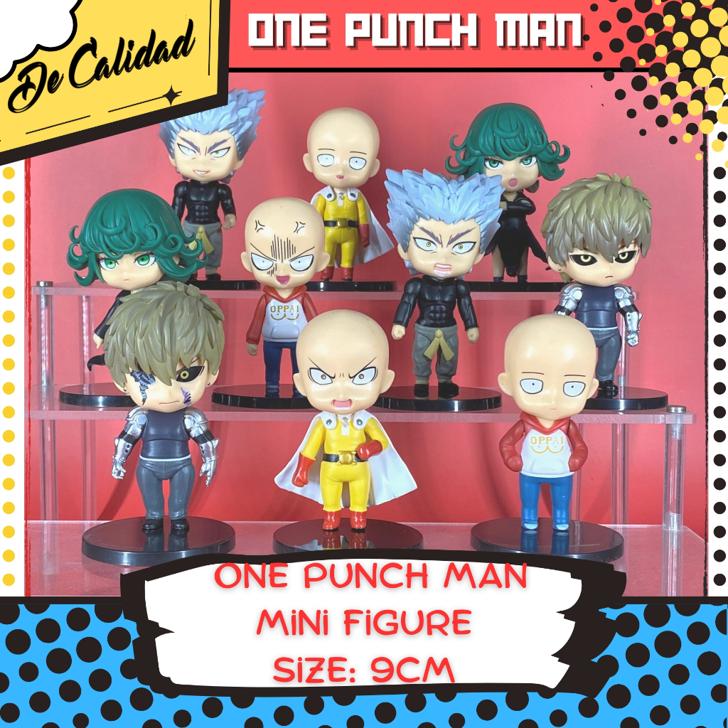One Punch Man Saitama Genos Mini Figure | Shopee Philippines
